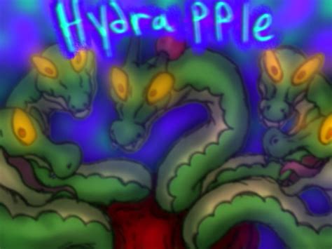 Hydrapple The Apple Hydra Pokemon By Colorfulclownchaos27 On Deviantart
