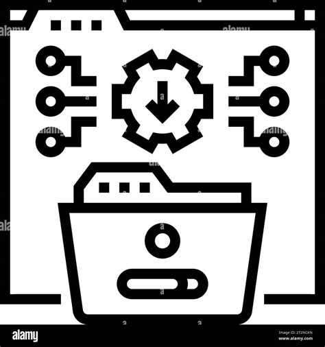 System Integration Analyst Line Icon Vector Illustration Stock Vector Image And Art Alamy