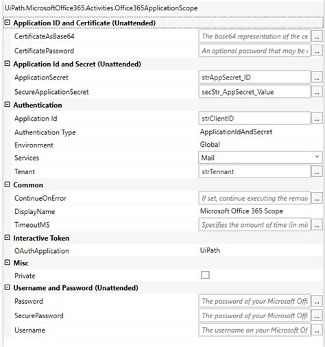 Issue Connecting To Azure Using Secret Activities UiPath Community Forum