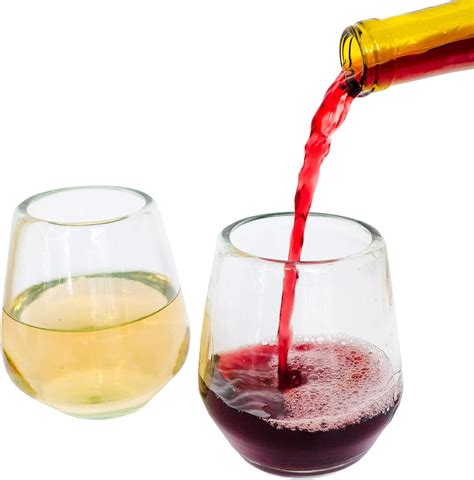 Buy Unique Mexican Artisan Hand Blown Large Drinking Glasses For Red Wine Lovers Popular