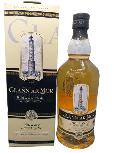 Glann Ar Mor Breton Single Malt Whisky Frankreich 46 Vol 1x07ltr Ovp
