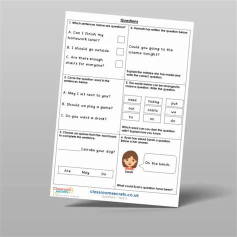 Year 2 Questions Mixed Activity Resource Classroom Secrets