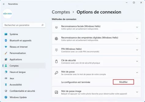 Windows 11 Comment Supprimer Le Mot De Passe Au Démarrage