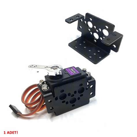 Servo Motor Metal Montaj Parçası Braket Mg995 Mg996r S3003 Td 8120mg