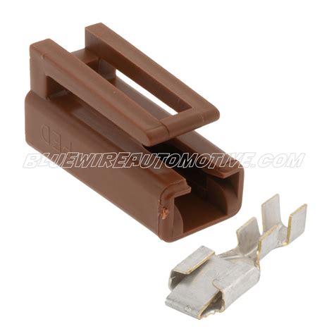 Delphi Packard 56 Series Brown Female Gm Hei Tachometer Connector Sock