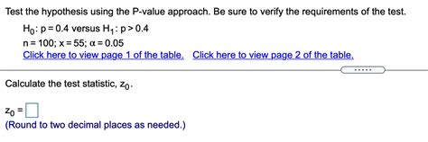 Solved Test The Hypothesis Using The P Value Approach Be Chegg
