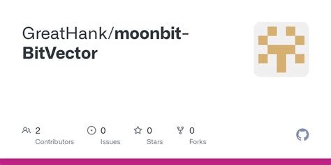 Github Greathankmoonbit Bitvector