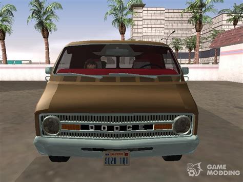 Dodge Tradesman 200 1972 Van Chassi Longo For Gta San Andreas