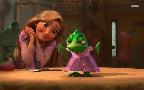 Pascal And Rapunzel Hd Wallpaper Rapunzel Movie Rapunzel Cartoon