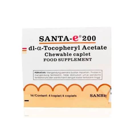 Jual Santa E 200 Iu 4 Kap Shopee Indonesia
