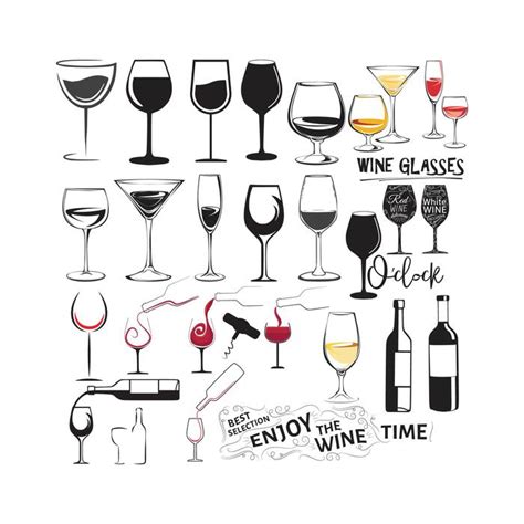 Pint Glass Silhouette Vector