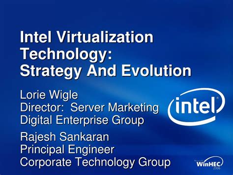 Ppt Intel Virtualization Technology Strategy And Evolution Ppt Intel Virtualization Technology Strategy And Evolution