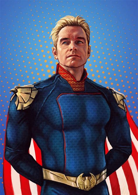 Homelander Portrait Theboys Homelander White Background Homelander