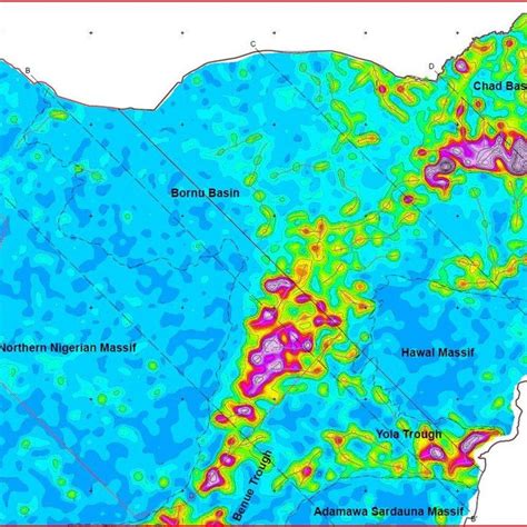 depth to magnetic source map for northeast nigeria download