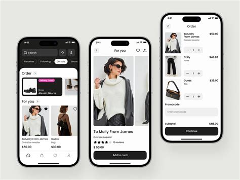 E Commerce Mobile App By Ronas It Ui Ux Team On Dribbble