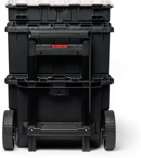 Keter Stack N Roll Modular Tools Organizer For Garage Storage And Diy