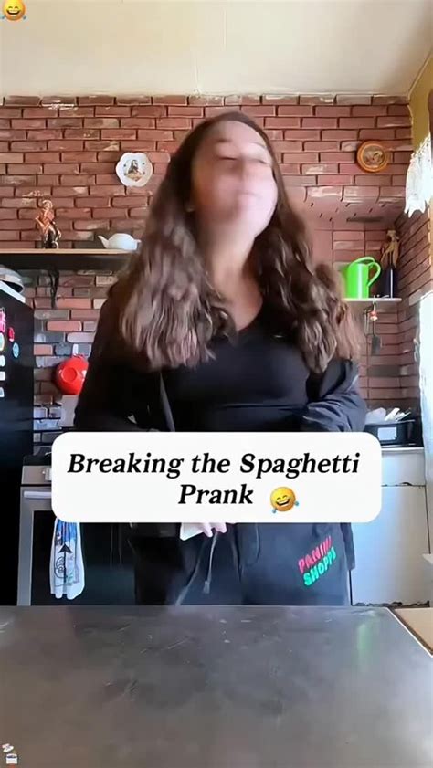 Funny Videos 🤣📸💯 On Instagram Breaking The Spaghetti Prank 😂😂funny