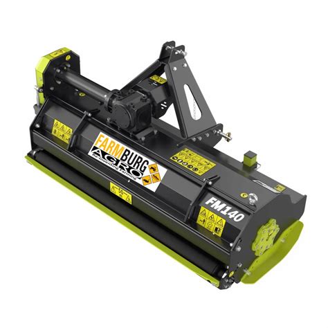 Diesel 40 Hp Hydraulic Side Shift Offset Flail Mower Mulcher For Heavy Duty Tractor 200 Kg Hr