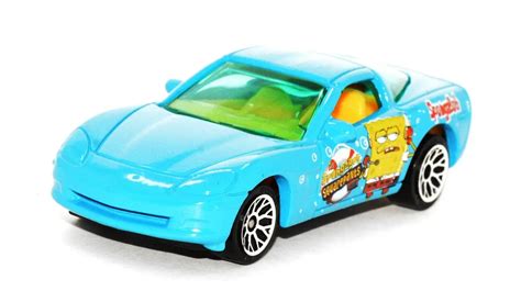Matchbox Spongebob Chevrolet Corvette C6 Loose Cars