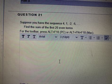 solved path p question 21 suppose you have the sequence 4