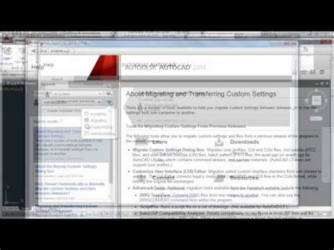 Getting Started AutoCAD 2014 Help