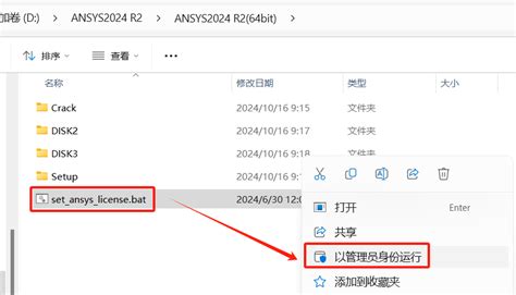 Ansys 2024r2安装教程 仿真秀