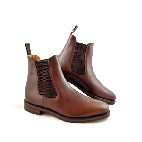 Loake Blenheim Premium Chelsea Boots In Brown Leather Rubyshoesday