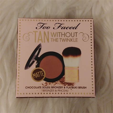 Too Faced Makeup Firm Nwt Too Faced Tan Without The Twinkle Bronzer
