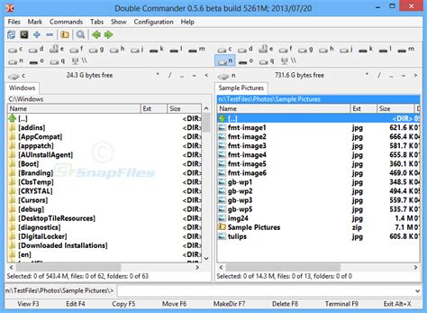 Double Commander 05 Released Dual Panel File Manager