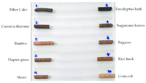 Biomass Pellet Samples Placed On A Sample Holder Download Scientific