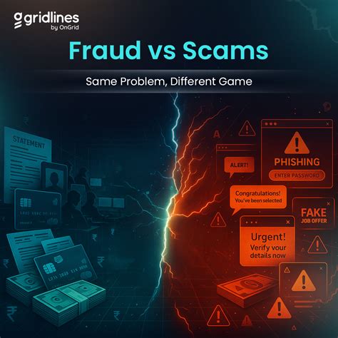 Fraud Vs Scams Same Problem Different Game