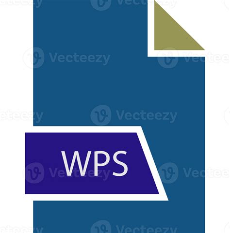 Wps File Format Icon Shape 57912688 Png