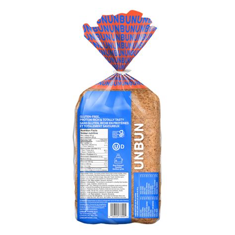 Unbun Unbread Complete Protein Bread 535g Low Carb Canada