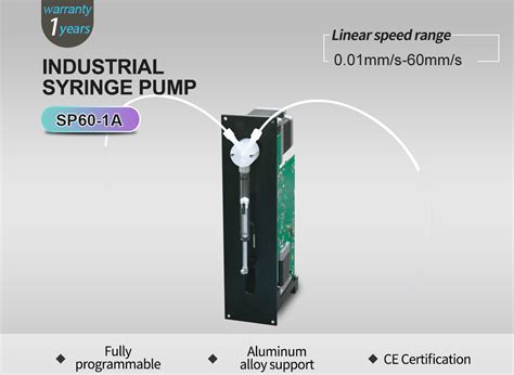 Microfluidic Syringe Pump Industrial Syringe Pump High Quality