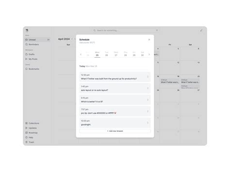 content scheduling interface xbase by joshua reyes on dribbble