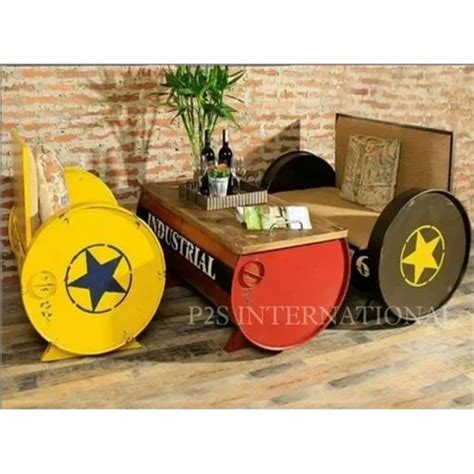Drum Seating At ₹ 15200piece Metal Drum Furniture In Pune Id