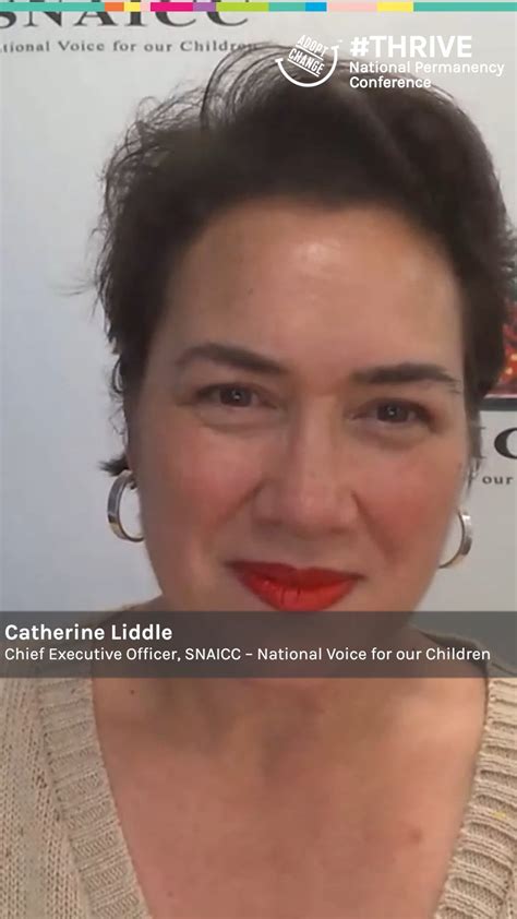 Catherine Liddle At Thrive2022 Catherine Liddle Ceo Of Snaicc National Voice For Our