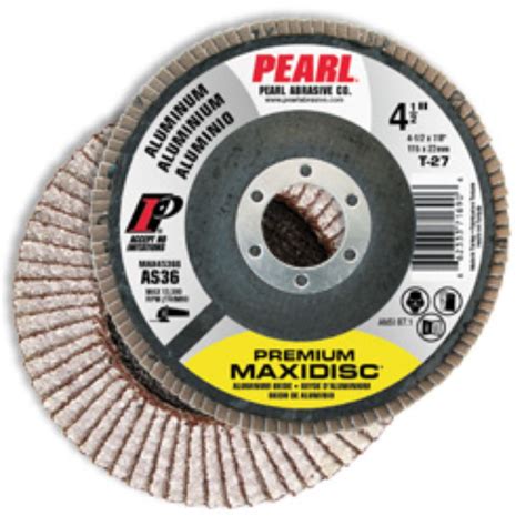 Pearl Abrasives Premium Flap Disc For Aluminum — Weldready