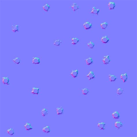 Basic Bullet Holes Effect Normal Map