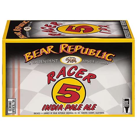 Bear Republic Racer 5 Ipa Beer In Bottles 6 12 Fl Oz Safeway