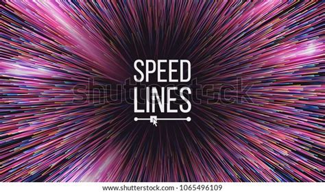 Abstract Speed Lines Vector Dynamic Effect Stock Vector Royalty Free