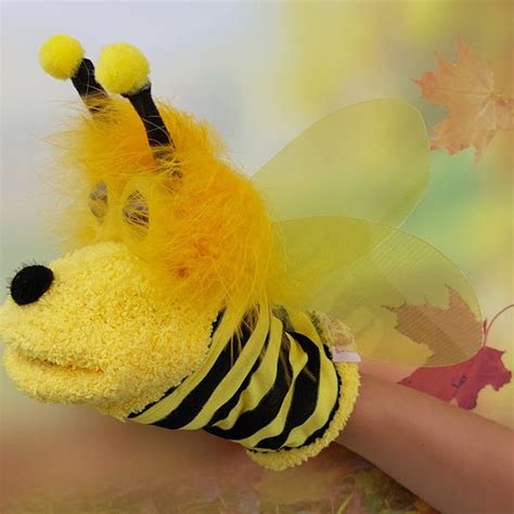 Bumble Bee Puppet Etsy