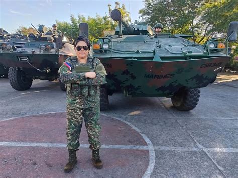 LT. COL. MA. ROWENA MUYUELA: Marines’ first woman cmdr
