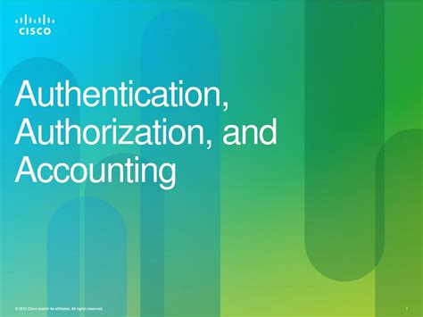 Ppt Authentication Authorization And Accounting Powerpoint