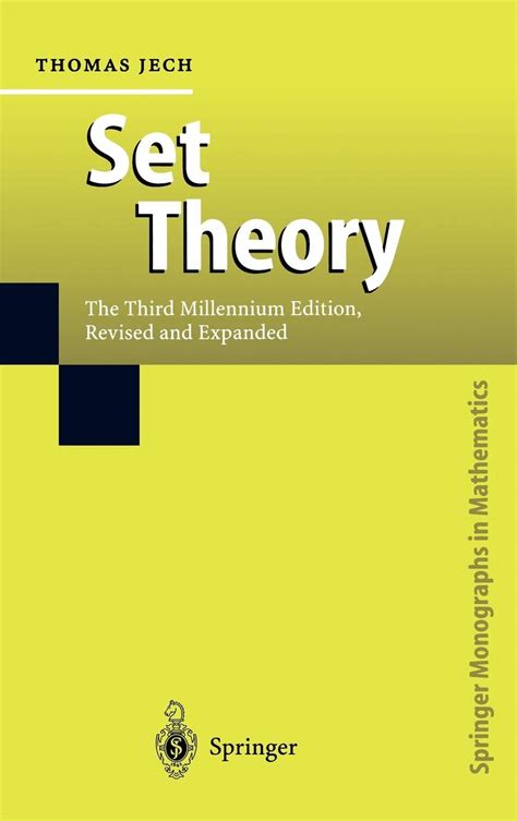 Set Theory By Jech Thomas