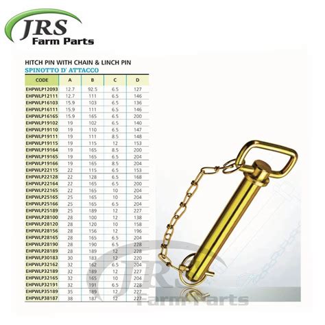 Hitch Pin With Chain Hitch Pin With Chain And Linch Pin Pins Hitch Pin