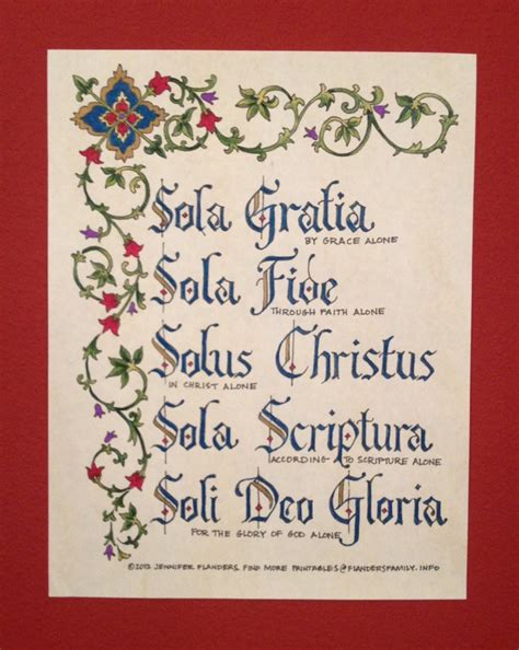 1000 Images About Five Solas Reformation On Pinterest Jesus Saves