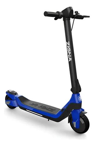 Scooter Eléctrico Zigna Neo Hasta 25km H 350 W Azul Negro Envío Gratis