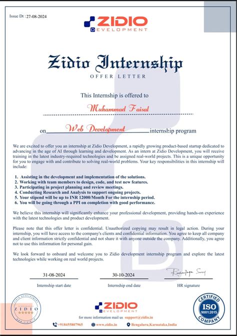 Faisal Rasheed On Linkedin Internshipopportunity Webdevelopment